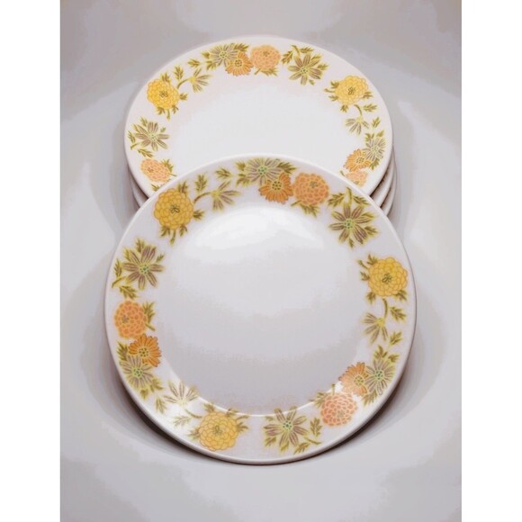 Noritake | Dining | 5 Noritake Progression China Sunny Side 903 6 Inch ...